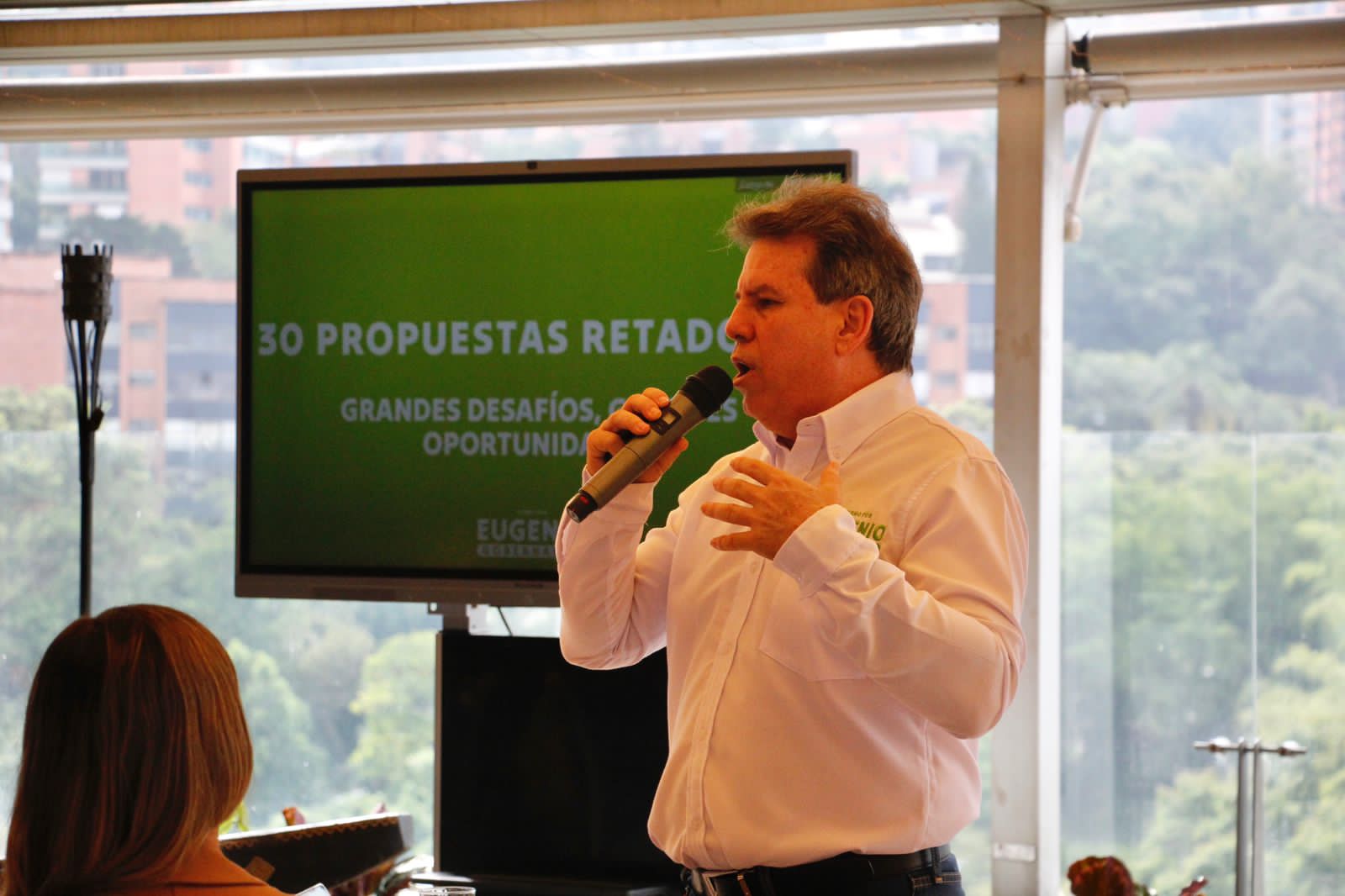 Eugenio Prieto presenta 30 propuestas retadoras para Una Antioquia Viva