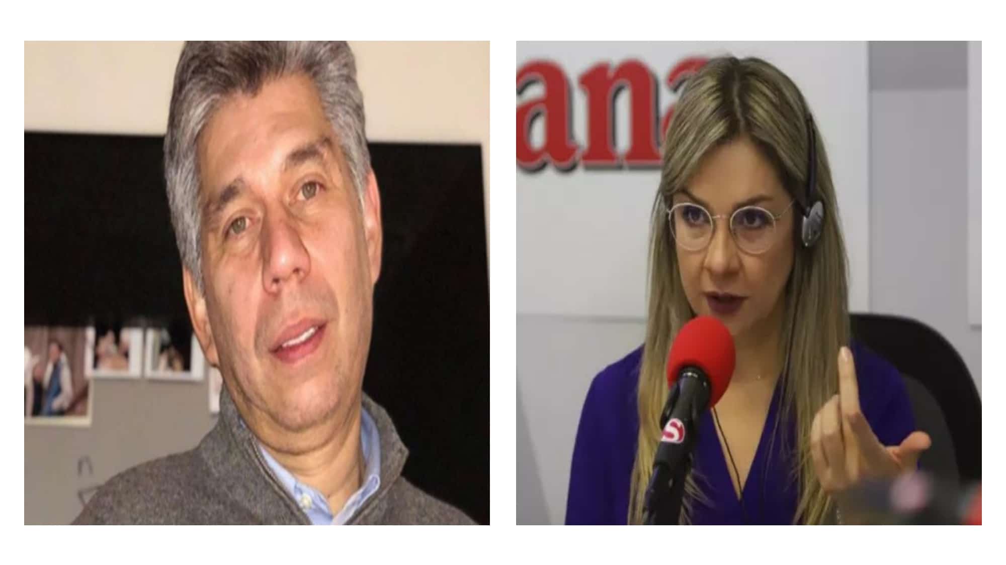 La pelea de Vicky Dávila y Daniel Coronel por la Fiscalía y la maleta ...