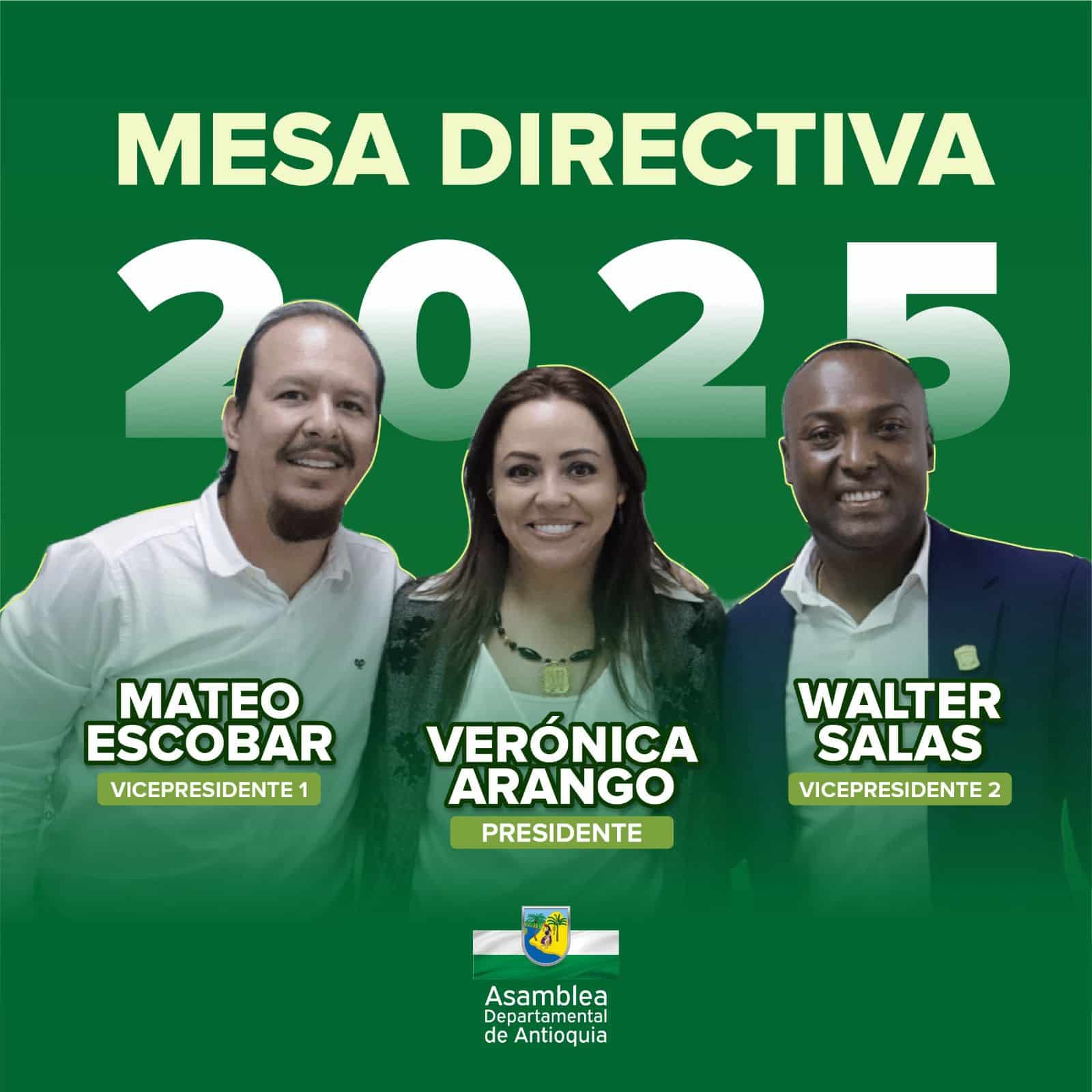 Verónica Arango García: La nueva presidente de la Asamblea del 2025